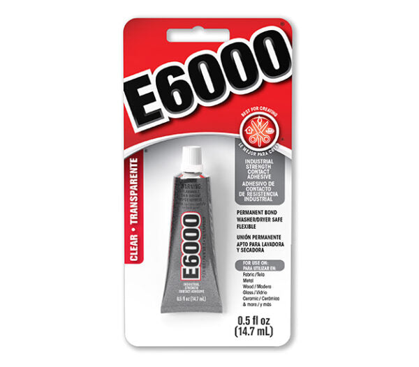 E6000 Glue MV Clear .5oz Tube 800216 – Creative Wholesale